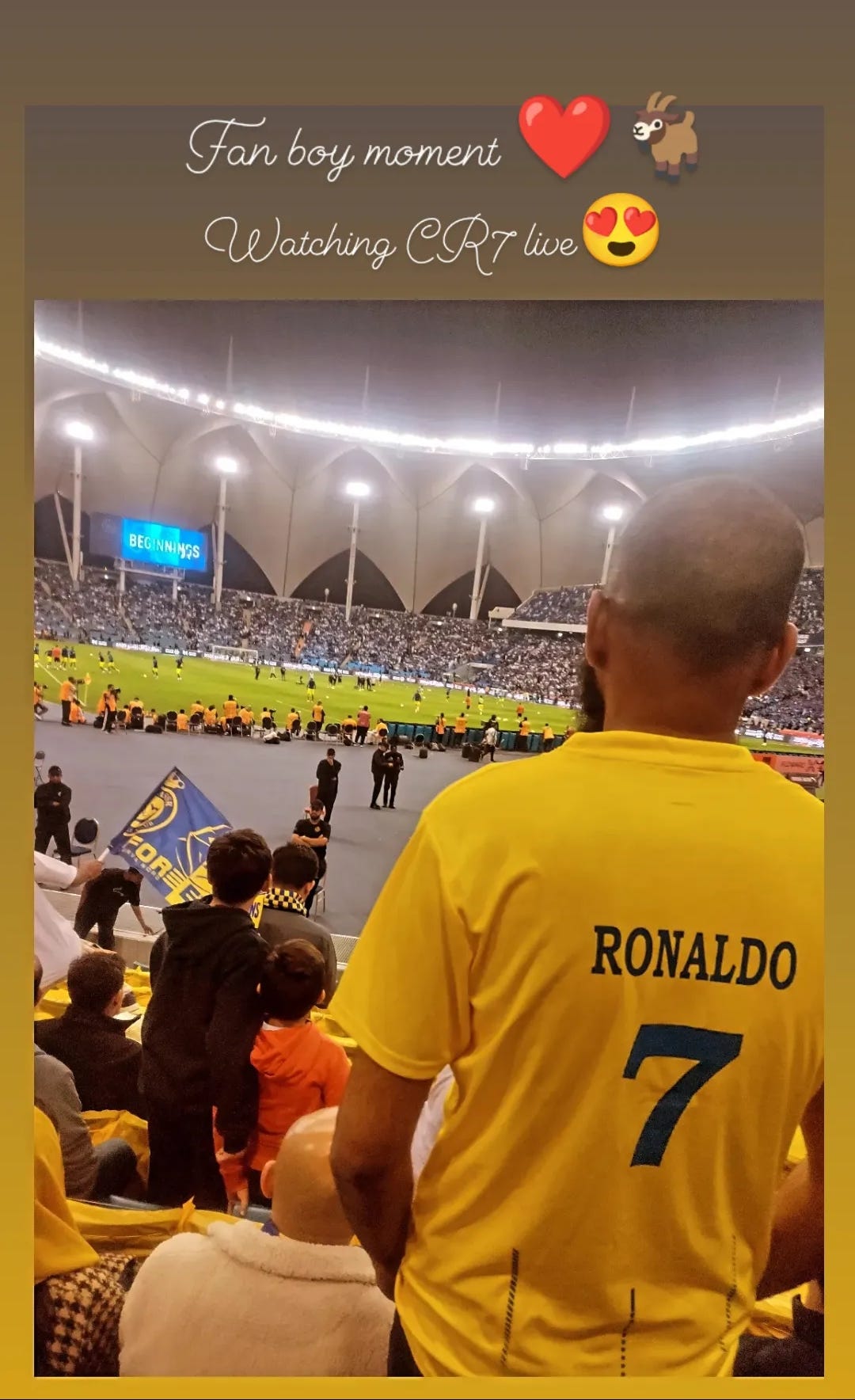 Biggest wish come true: Watching CR7 live | by Shahzhob Ali, ACCA | Jun ...