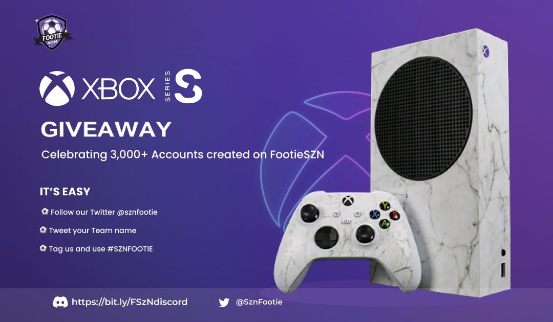WIN AN XBOX SERIES S PRIZE - Sznverse - Medium