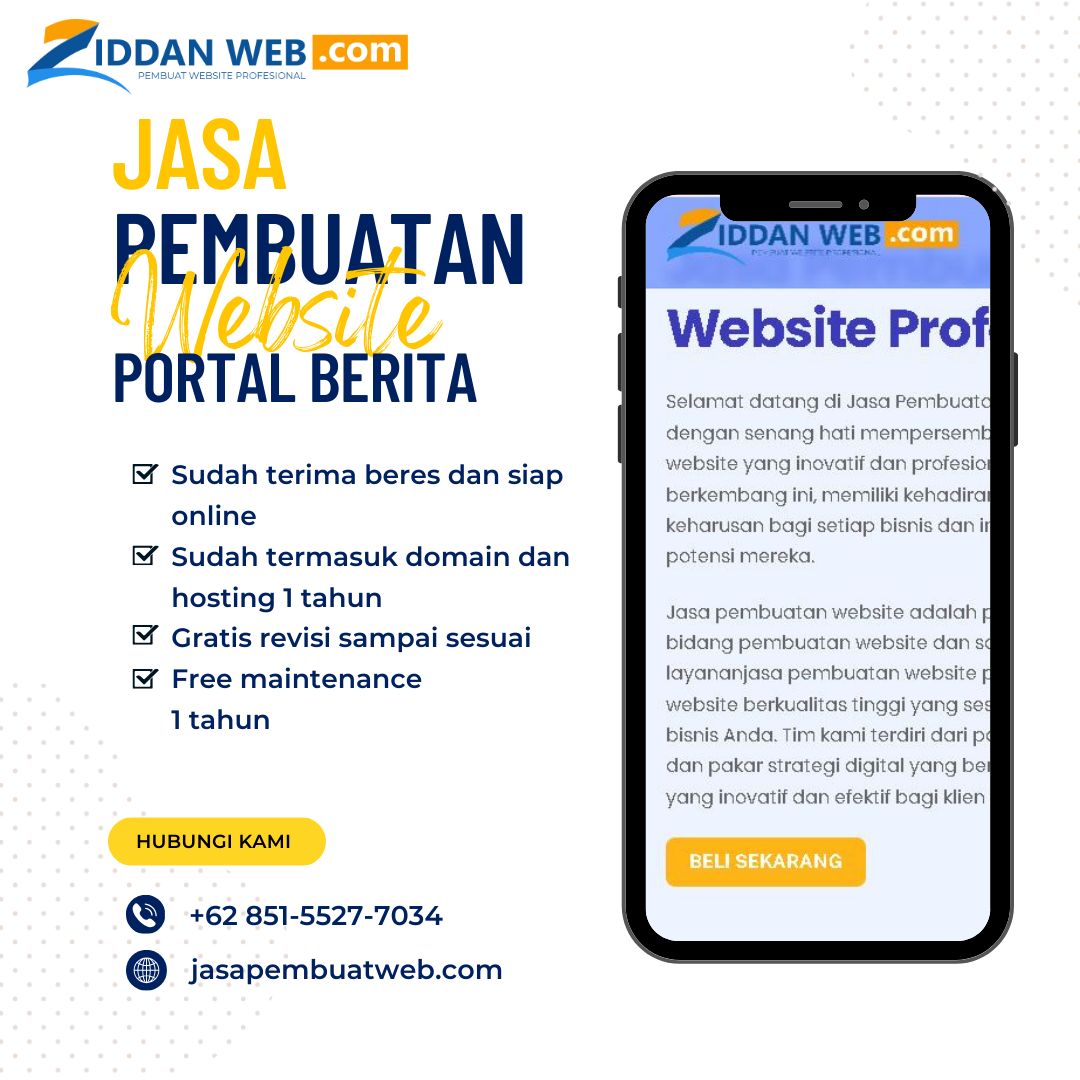 Ziddan Website, Layanan Jasa Pembuatan Website Murah yang Tidak ...