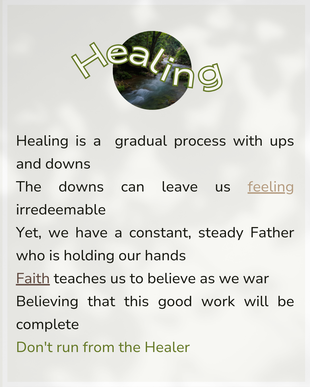Healing. When it never seems to come | by The Untainted Generation ...