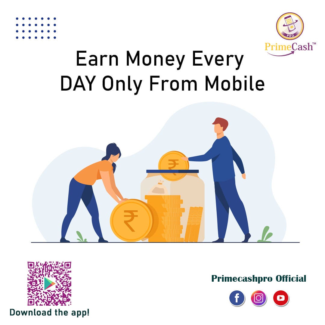 PrimeCash is one of the Best Money Earning App in India. Install ...