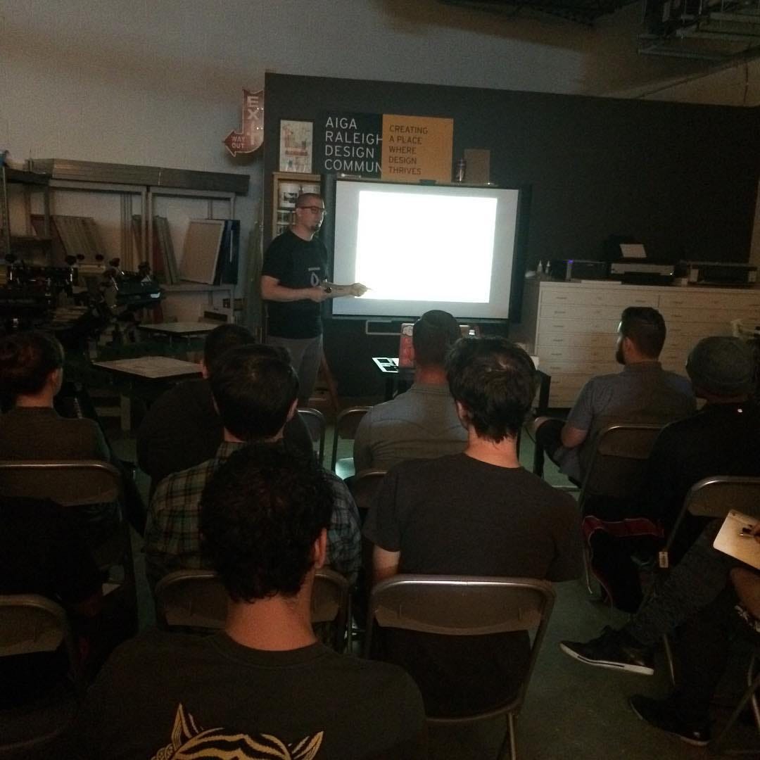 Always Be Learning: Bob Ewing AIGA Raleigh Speaking Event Takeaways ...