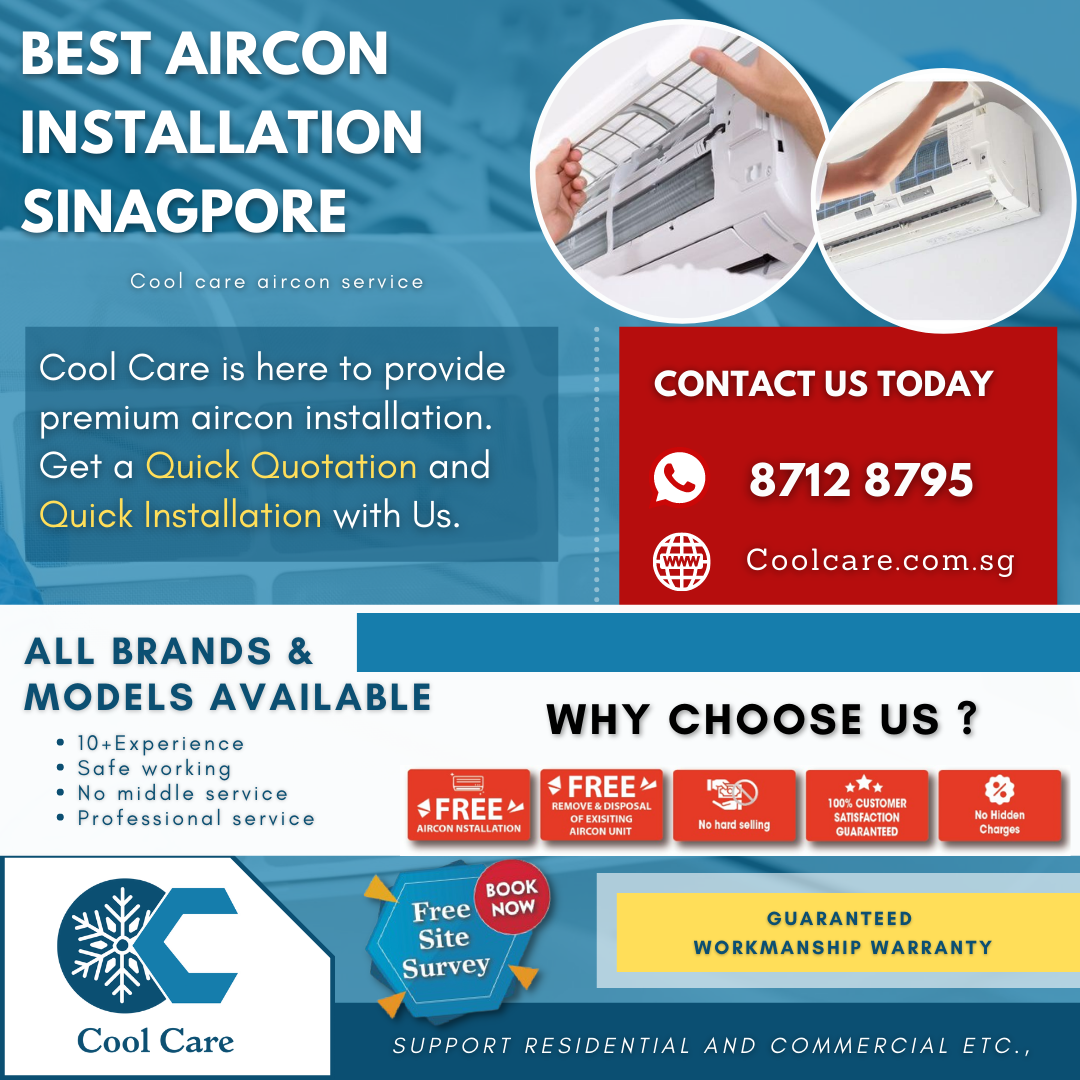 AIRCON INSTALLATION - Aircon Servicing - Cool Care - Medium