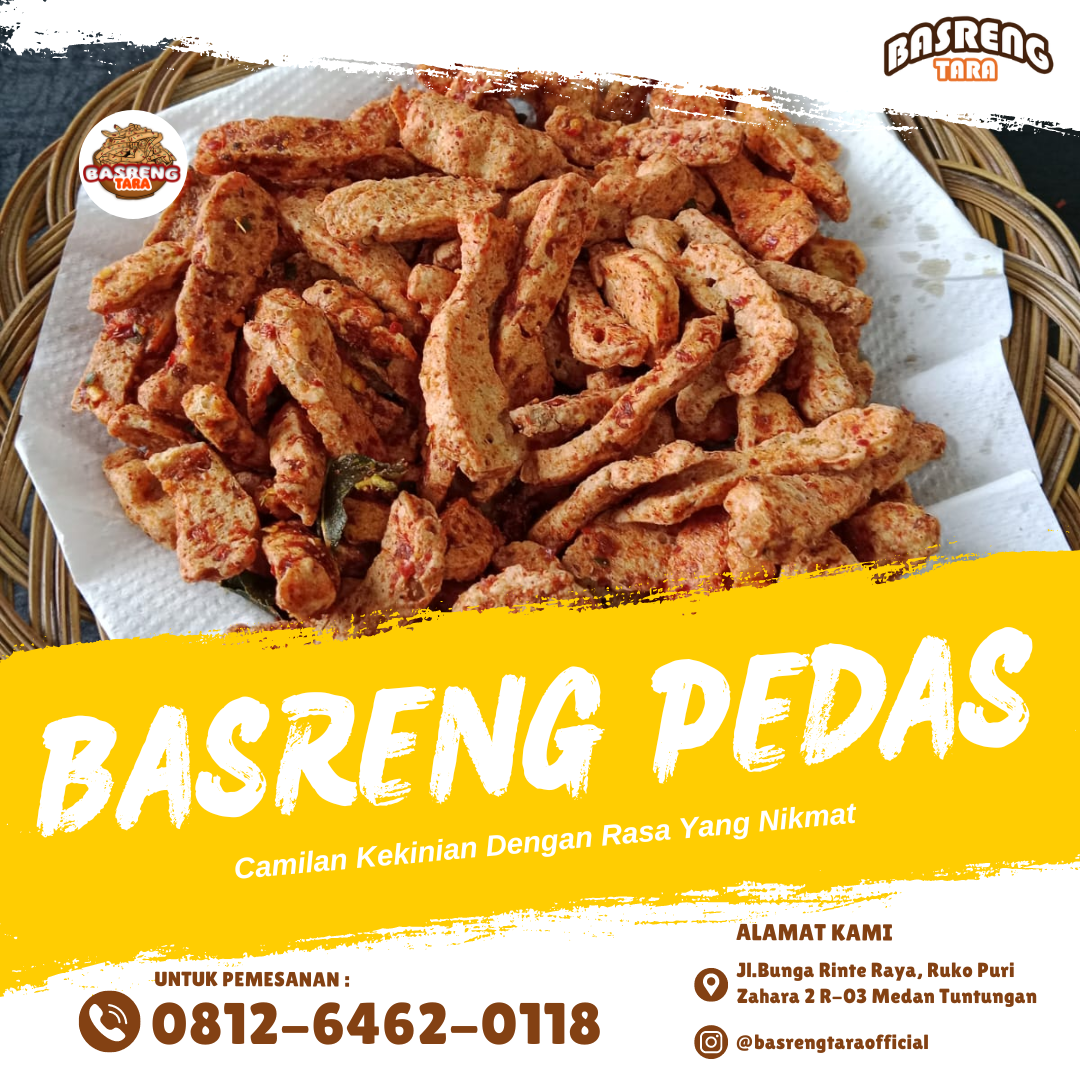 Enak, WA 0812–6462–0118, Jual Basreng Pedas Daun Jeruk di Medan ... Enak, WA 0812–6462–0118, Jual Basreng Pedas Daun Jeruk di Medan ...