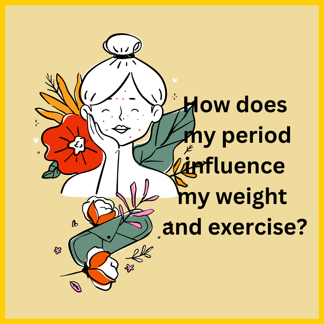 I need to lose fat and fabricate muscle. How does my period influence ...