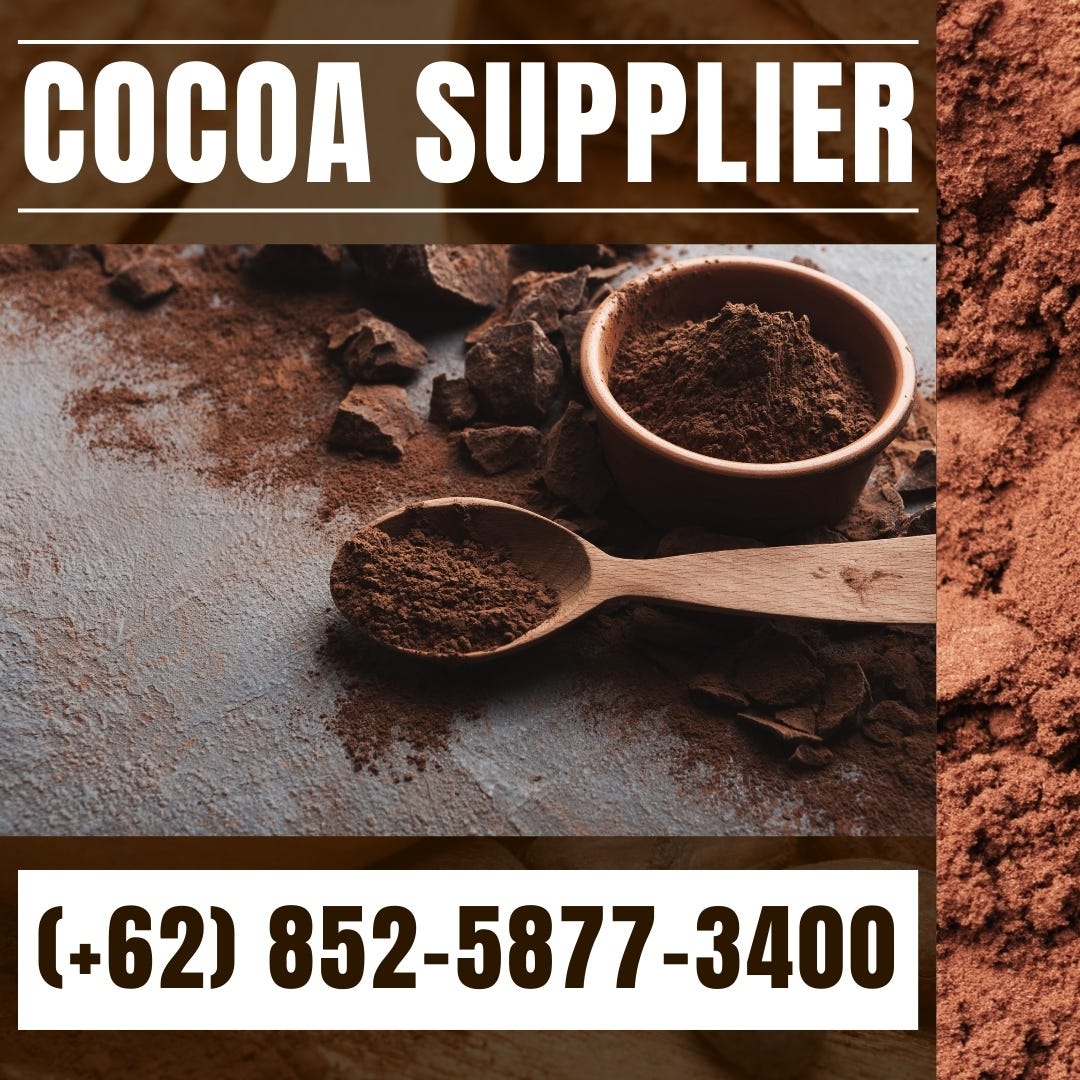 GOOD QUALITY!! (+62) 852–5877–3400, Supplier Of Quality Cocoa Powder In Bukit Batok, Supplier Of ...