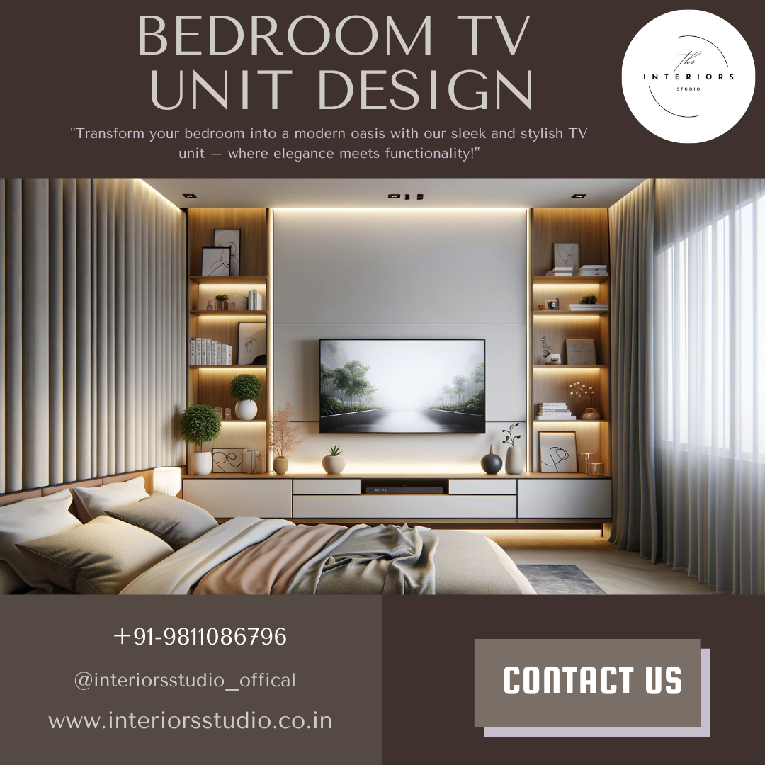 Bedroom TV Unit Design: Enhancing Your Bedroom with Style and ...