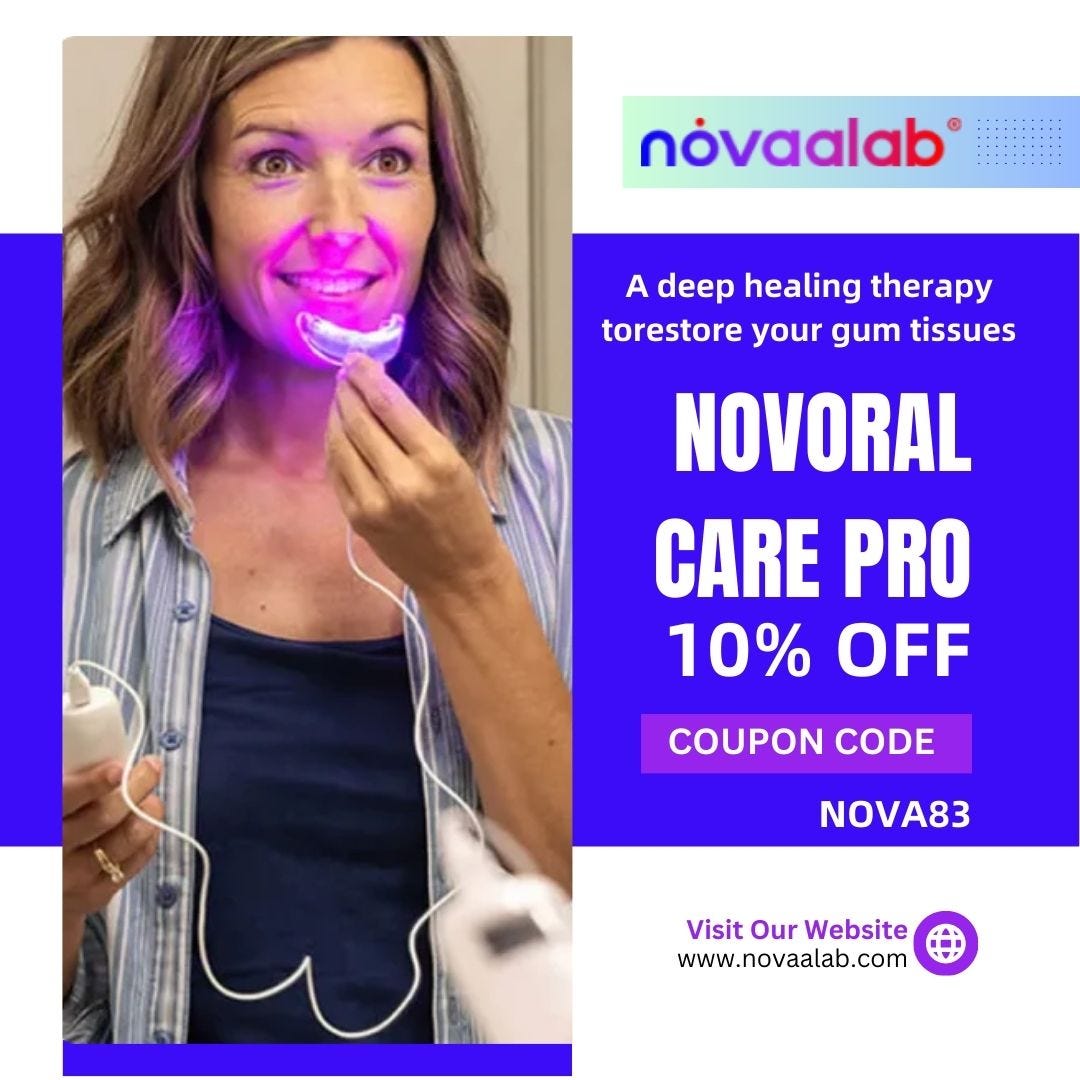 NOVORAL CARE PRO — Heal your gums and teeth from within. | by NovaaLab ...