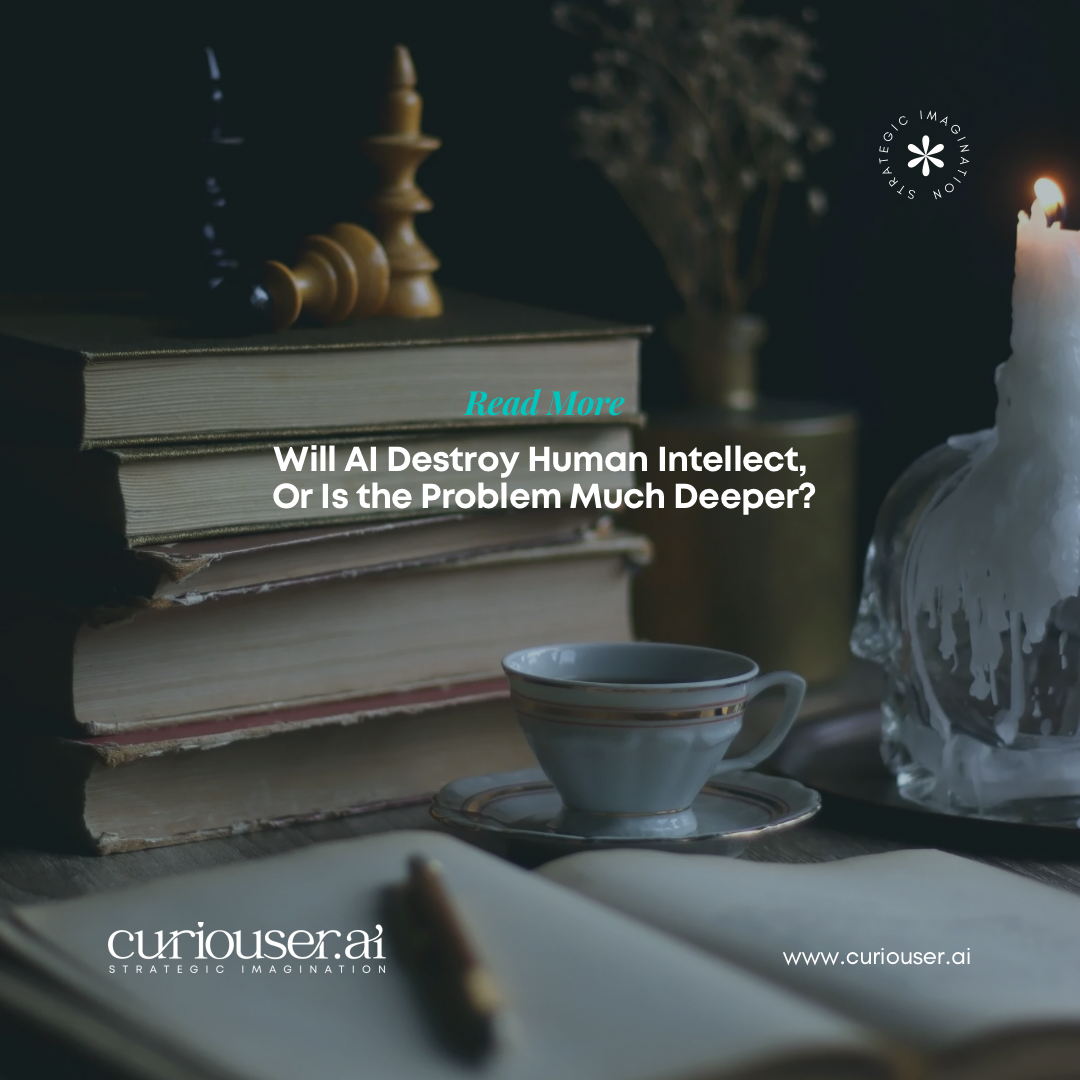 Will AI Destroy Human Intellect, Or Is the Problem Much Deeper? | by ...