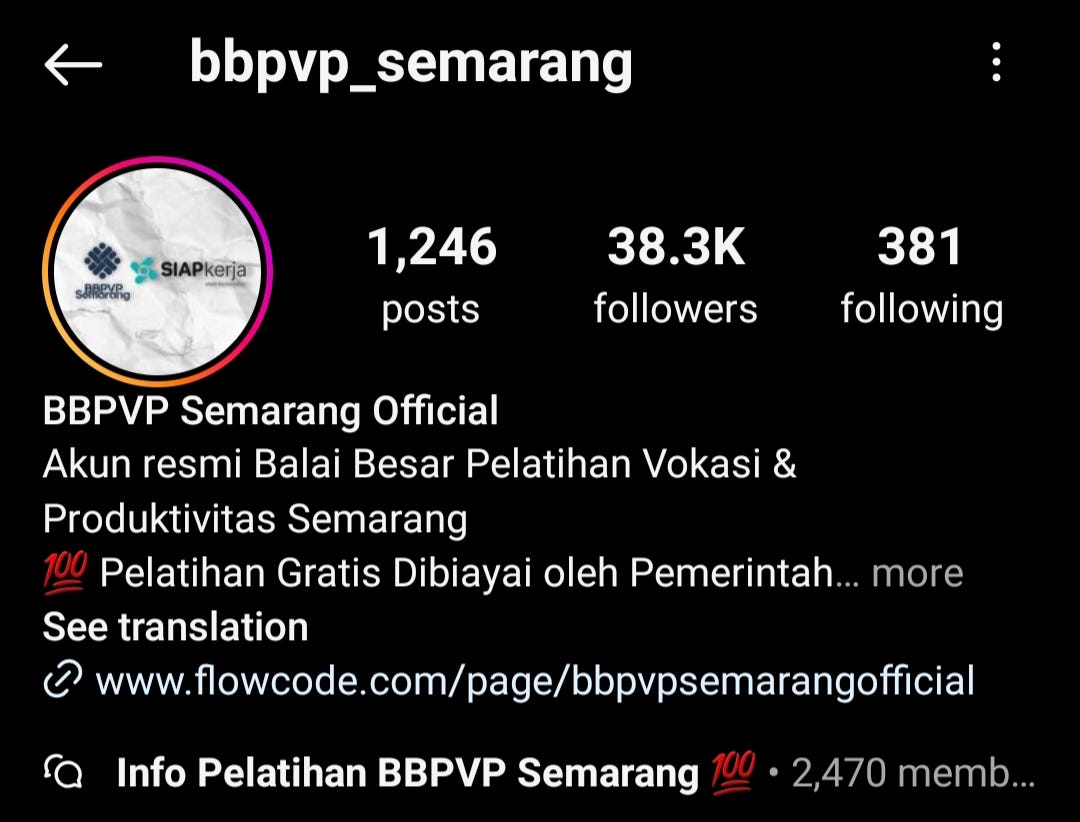Story 1 — Tahapan Proses Rekrutmen Hingga Keterima Pelatihan 2024 ...