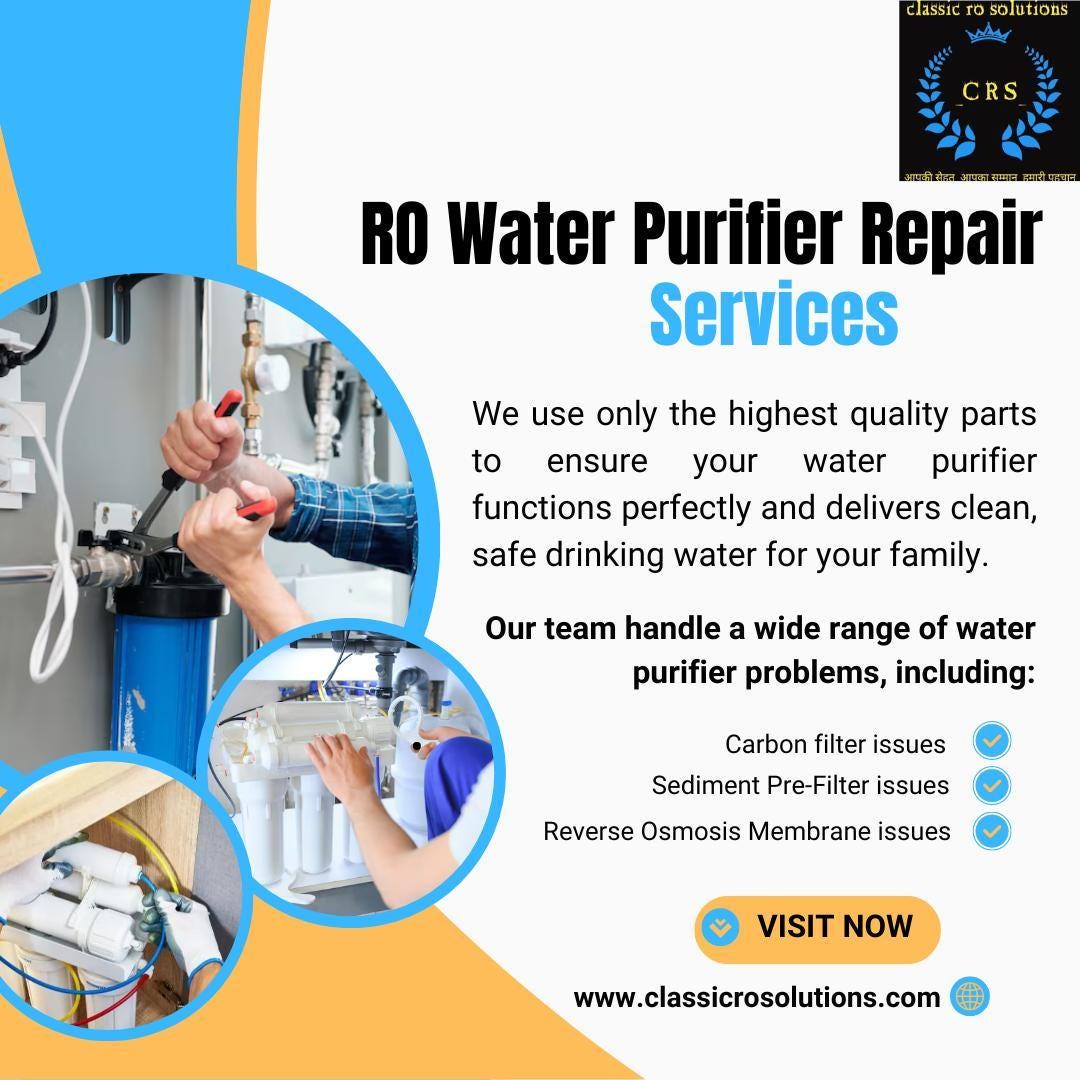 Why Regular Maintenance of Your RO Water Purifier is Essential | by ...