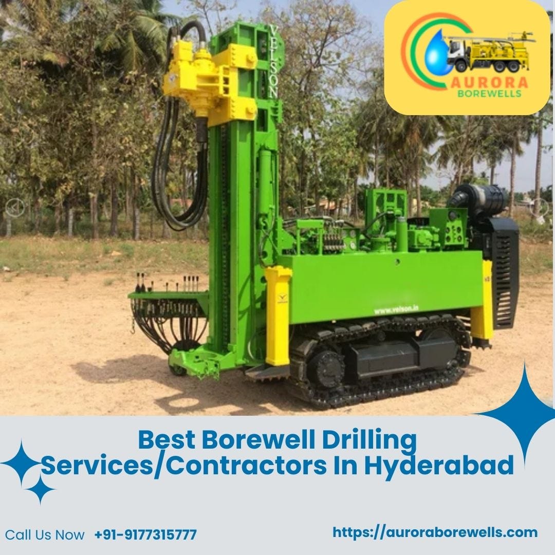 Robo Borewell Drilling Cost In Hyderabad | AuroraBorewells - Aurora ...