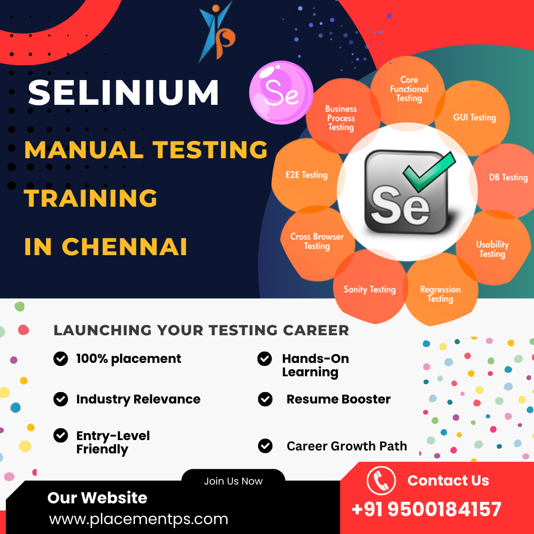 Best Selenium Manual Testing Training in Chennai | by jaya prakash ...