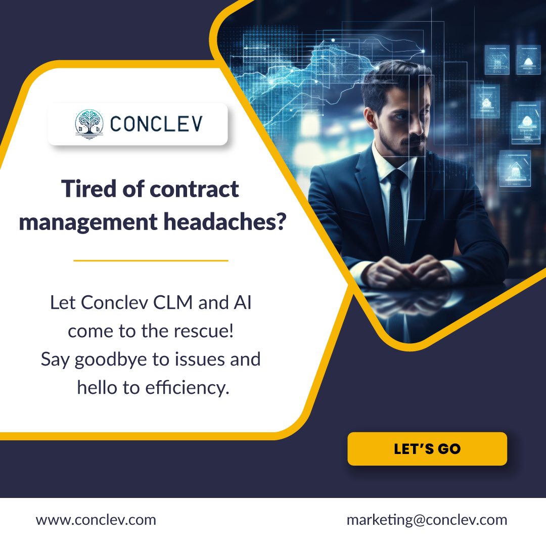 Revolutionizing Contract Management: Conclev Software’s AI-Powered ... Revolutionizing Contract Management: Conclev Software’s AI-Powered ...