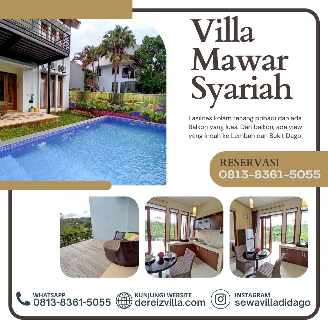 SEWA VILLA (WA) 0813–8361–5055 VILLA MAWAR SYARIAH Sewa Villa Di ...