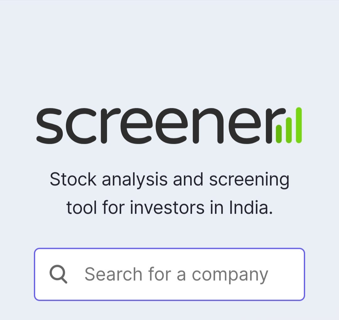 Screener: A Tool For Fundamental Analysis of Indian Stocks | by Mousona ...