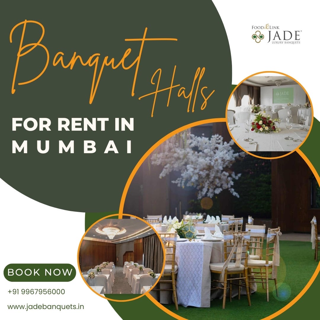 Premium Banquet Hall for Rent in Mumbai for Unforgettable Events - Jade ...