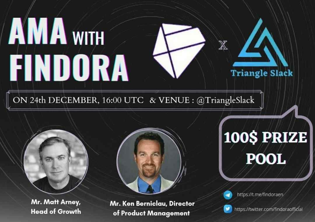 RECAP OF LIVE AMA WITH THE INCREDIBLE TEAM OF FINDORA! | by Triangle ...