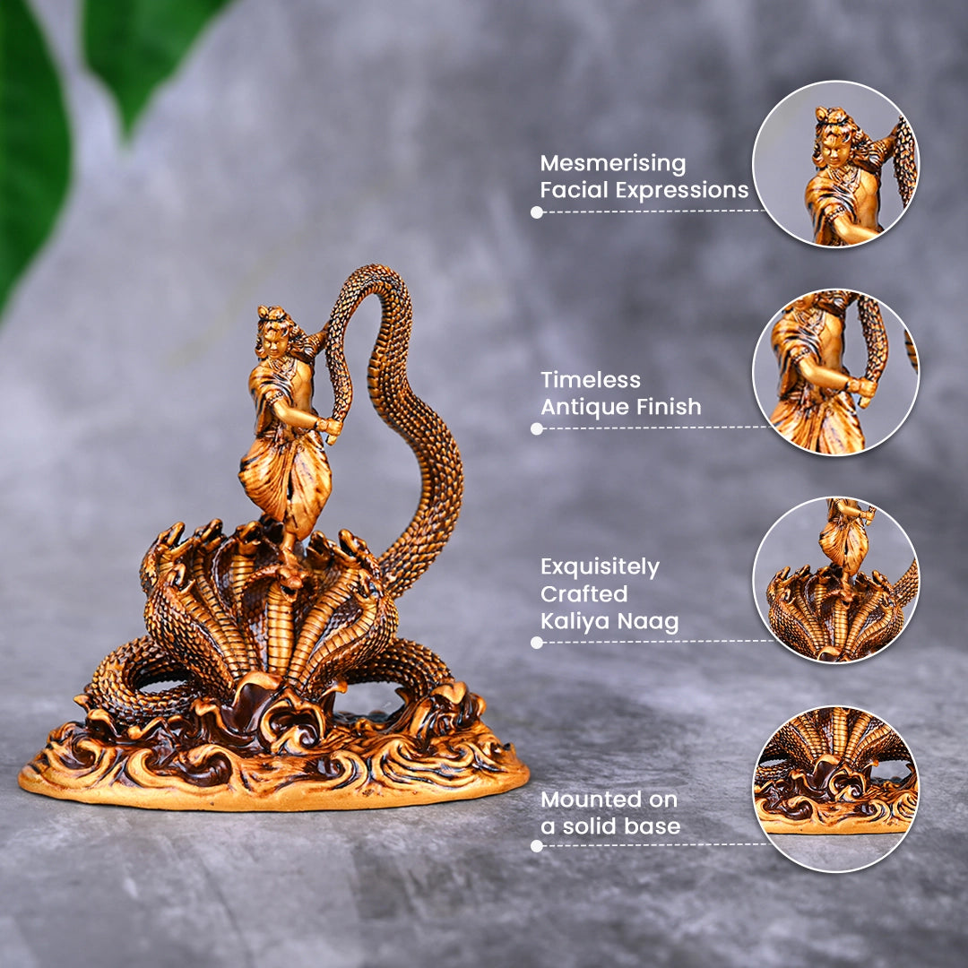 Krishna Ji and Kaliya Naag God Idols A Symbol of Divine Victory | by ...