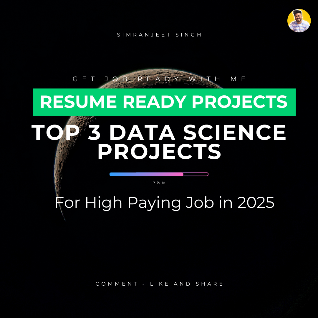 Top 3 Data Science Projects for a High-Paying Job in 2025! | by ...