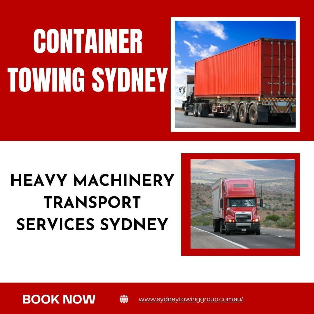 Container Towing Sydney - Sydneytowinggroup - Medium