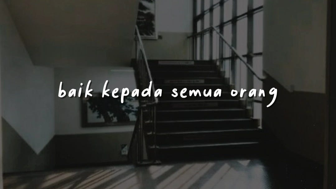 baik kepada semua orang. Jam sebelas siang itu, anak kelas 3–2… | by ...