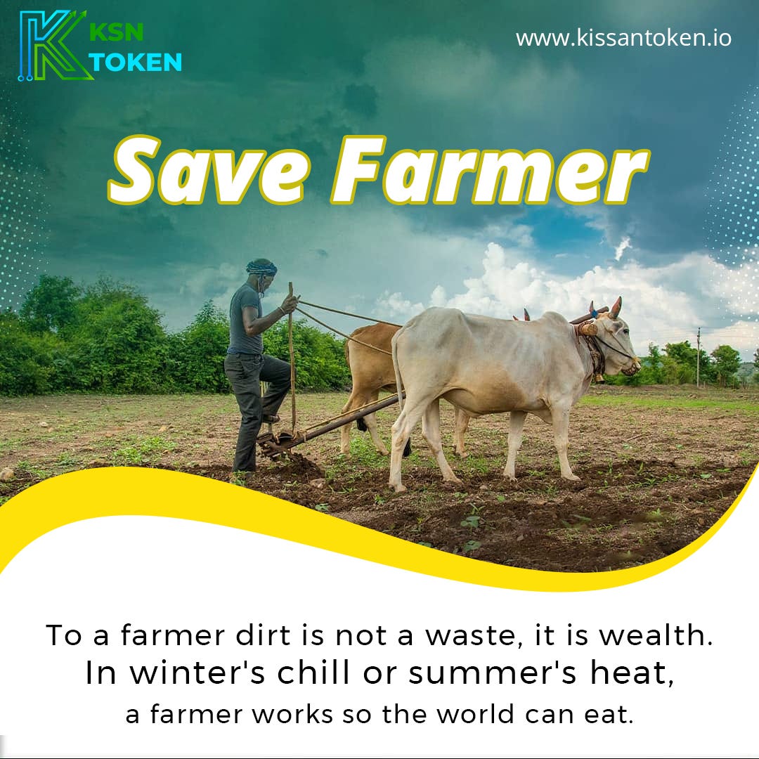 Save Farmer || Save Food. To a farmer dirt is not a waste, it is… | by ...