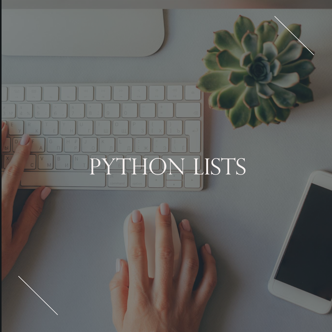 Python Lists. Learning Python Day 5 | Medium