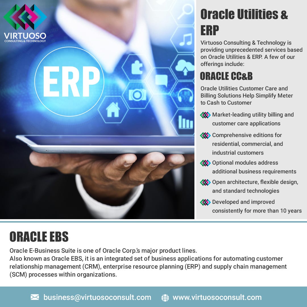 Oracle Utilities & ERP - Virtuoso Consult - Medium