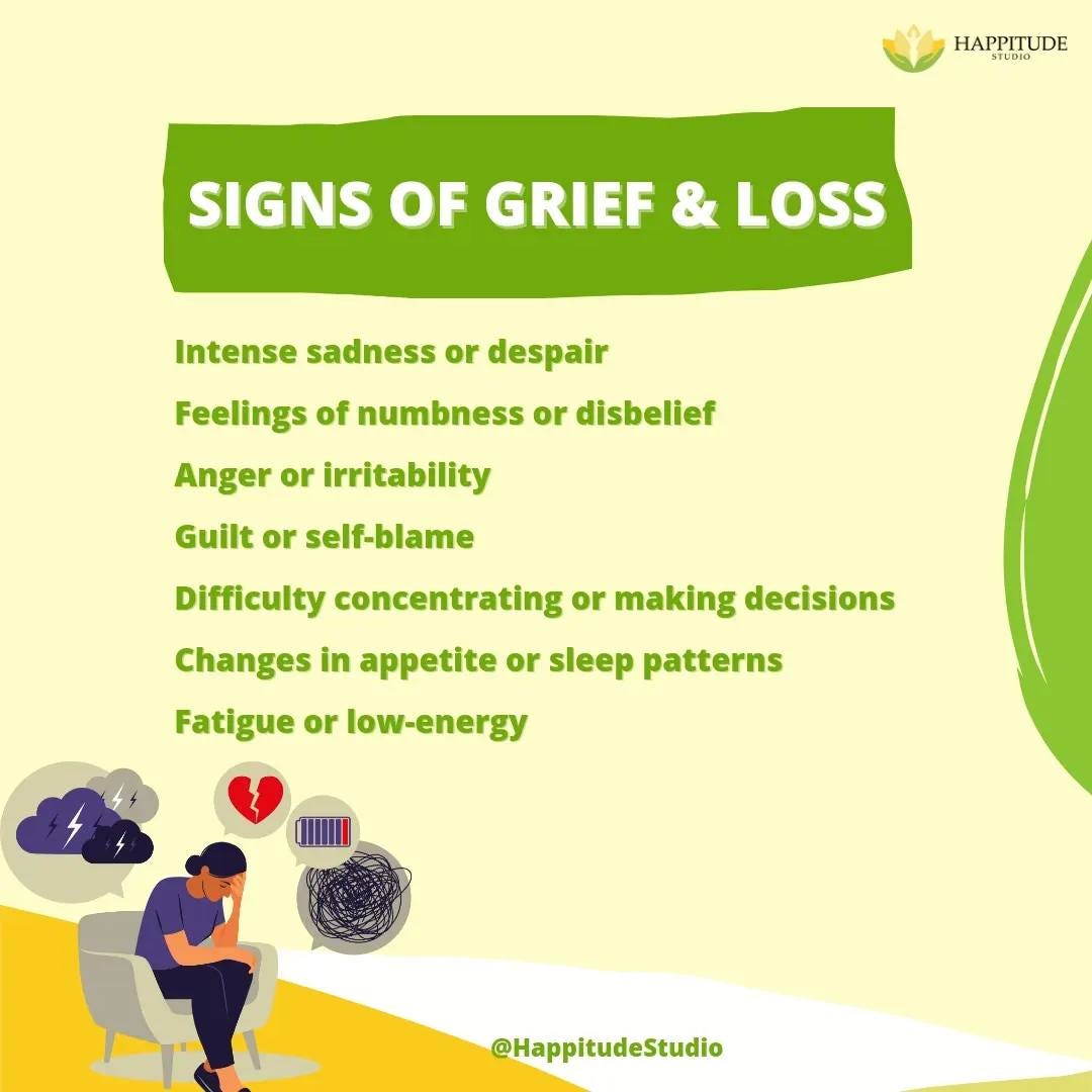 Signs and Symptoms of Grief and Loss: When to Seek Help from the Best ...