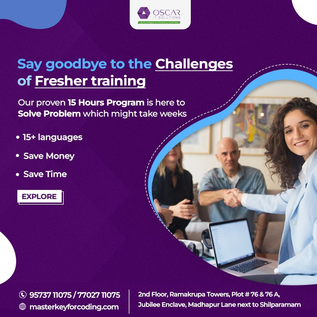 Level Up Your Fresher Training In Just 15 Hours With Masterkeyforcoding Master Key For Coding