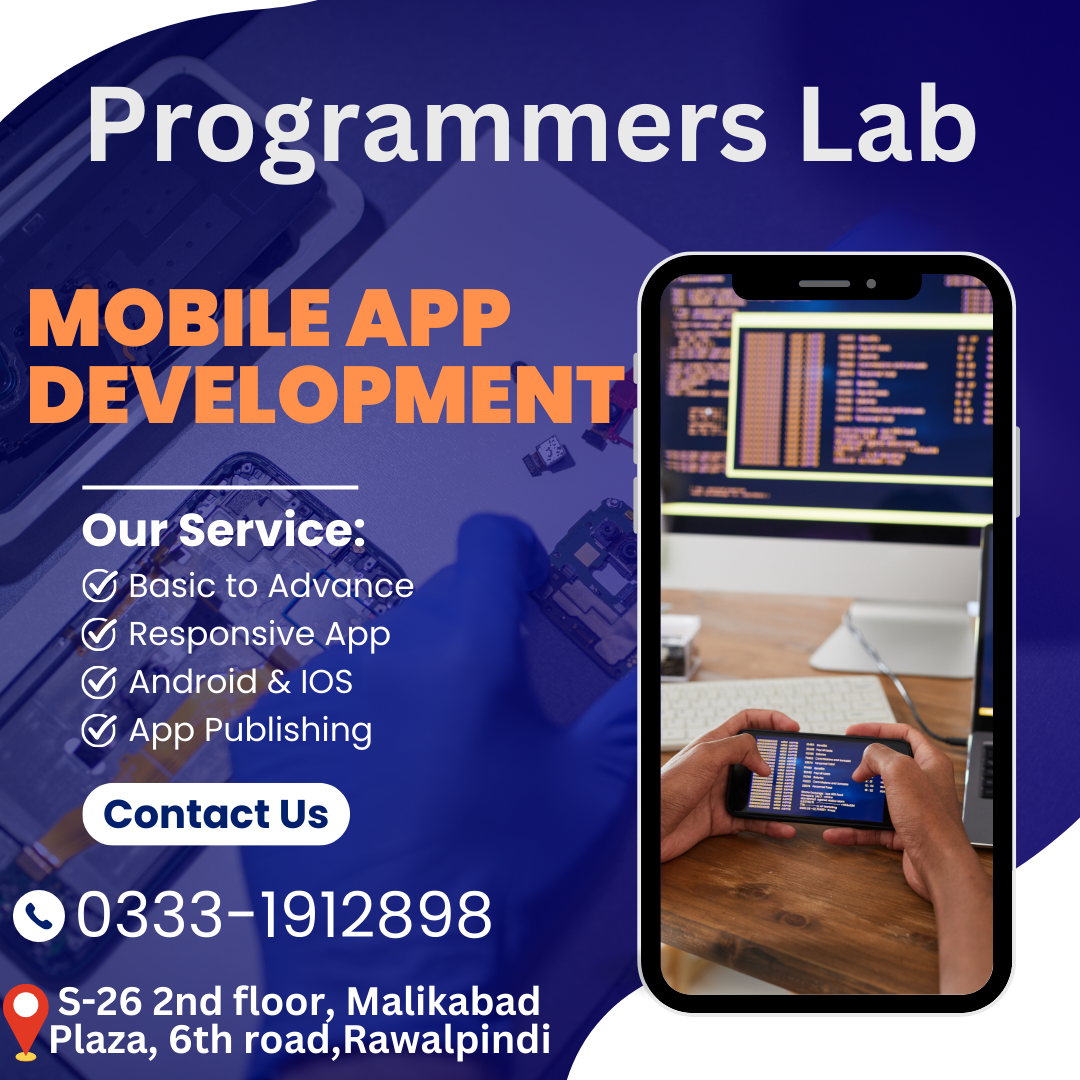 App development Course in Rawalpindi Islamabad | by Programmers Lab Training Institute | Medium