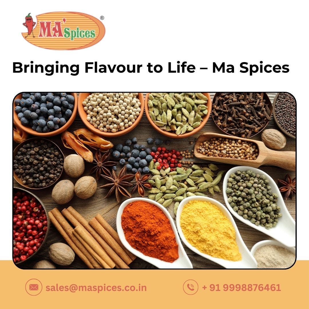 Discover the Richness of Authentic Flavors with MA Spices | by MaSpices ...