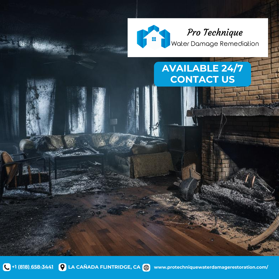 Fire Damage Restoration After a Chimney Fire in La Cañada Flintridge ...