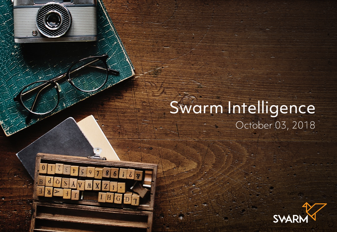 Swarm Democracy is Taking Shape. Welcome to your Swarm Newsletter for ...