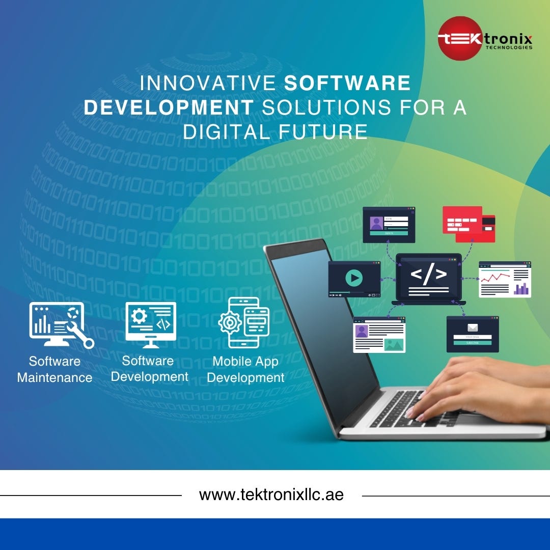 Software Solutions for the Healthcare Industry in UAE by Tektronix Technologies | by Tekhabeeb ...