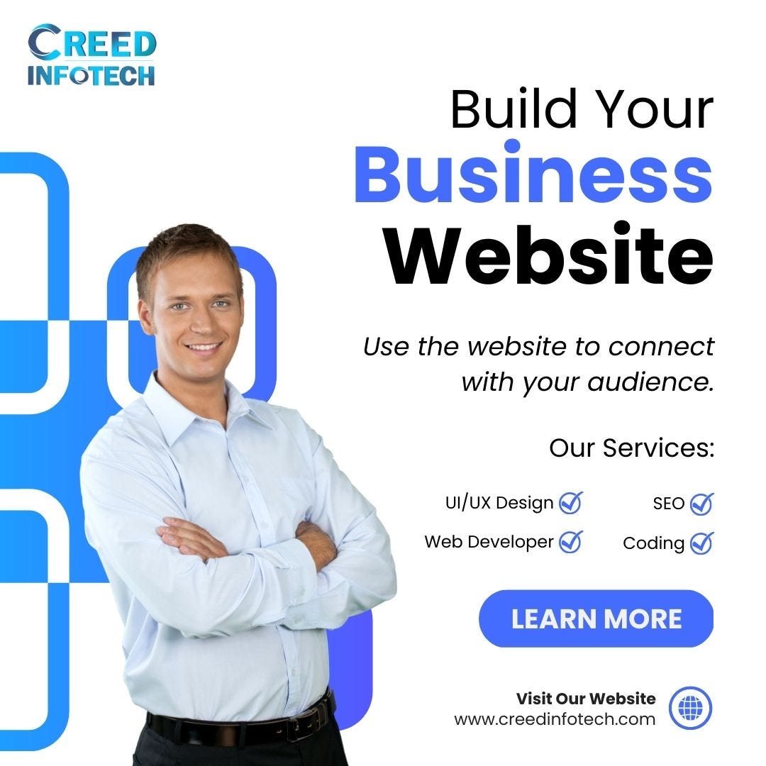Your Business Needs a Website. Creedinfotech | by Creed infotech | Apr ...