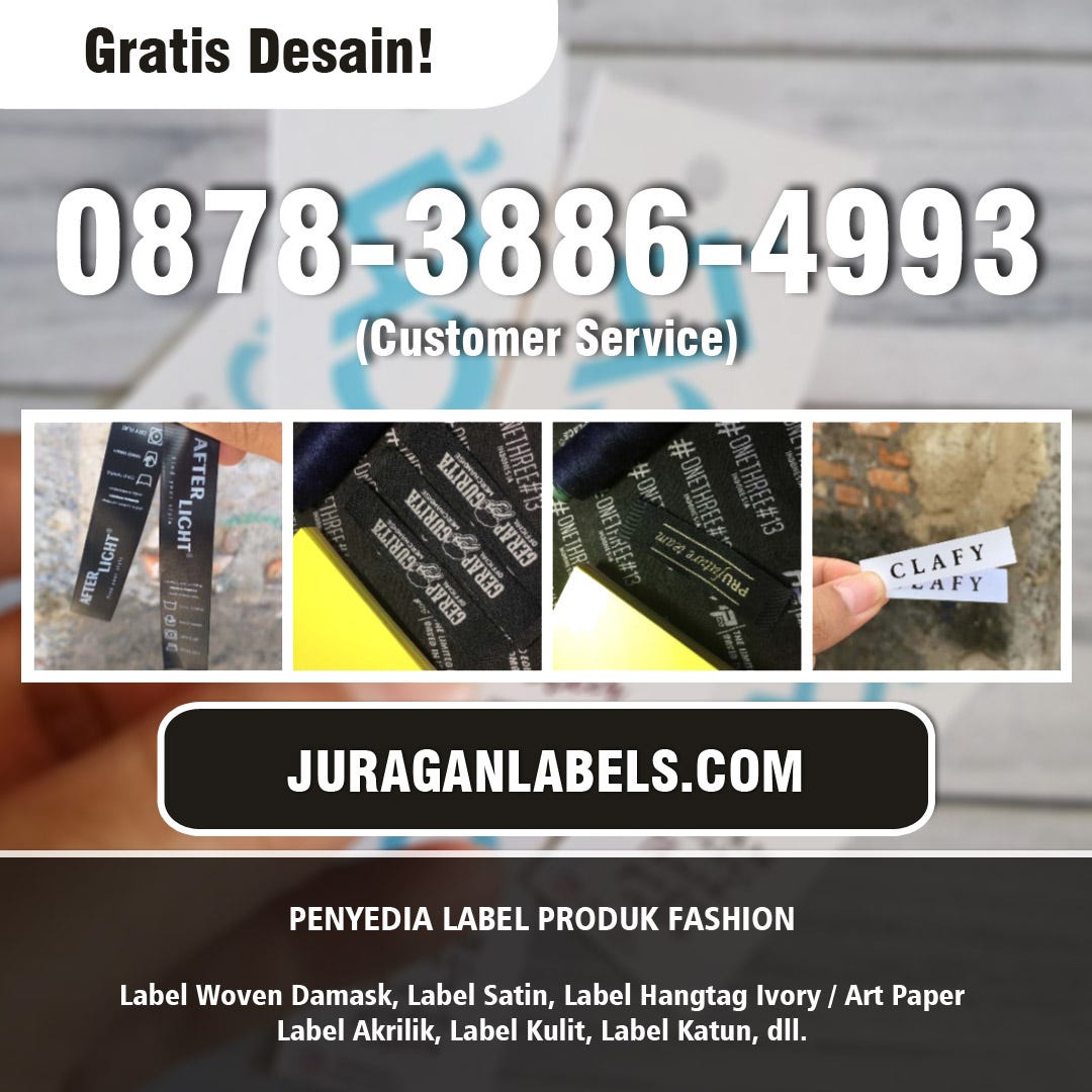 WHATSAPP 087838864993 Harga Label Baju Yogyakarta | by ...