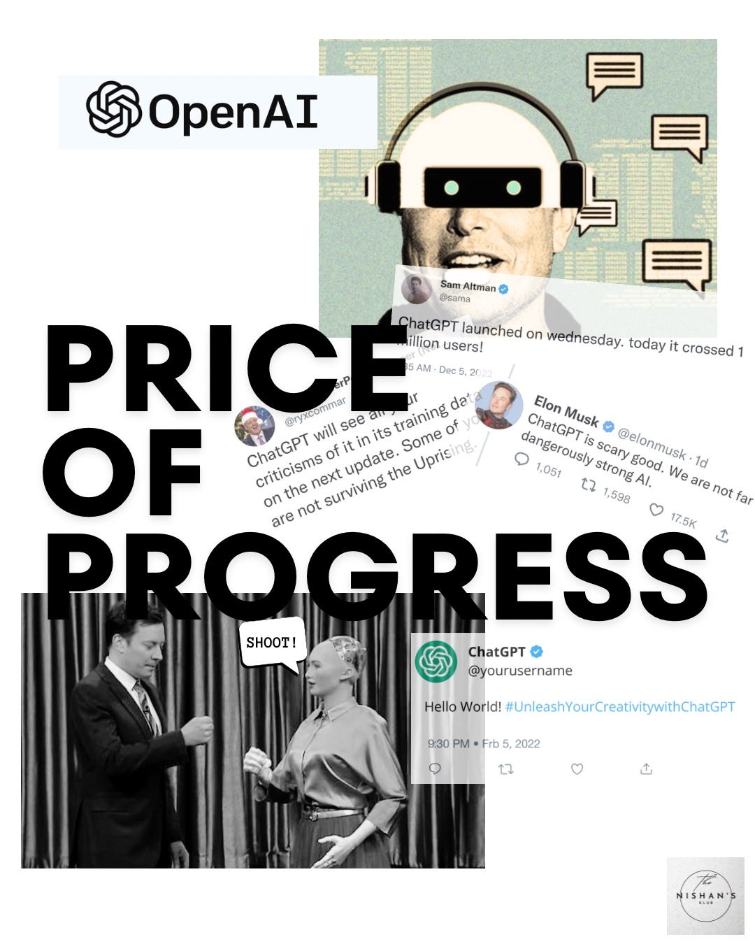 The Price of Progress. Well, now you’re in a corner of the… | by The ...