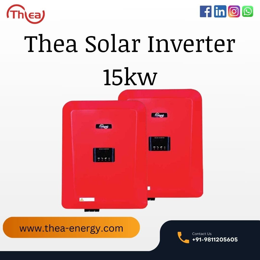 Thea Solar Inverter 15kw - Thea-energy - Medium