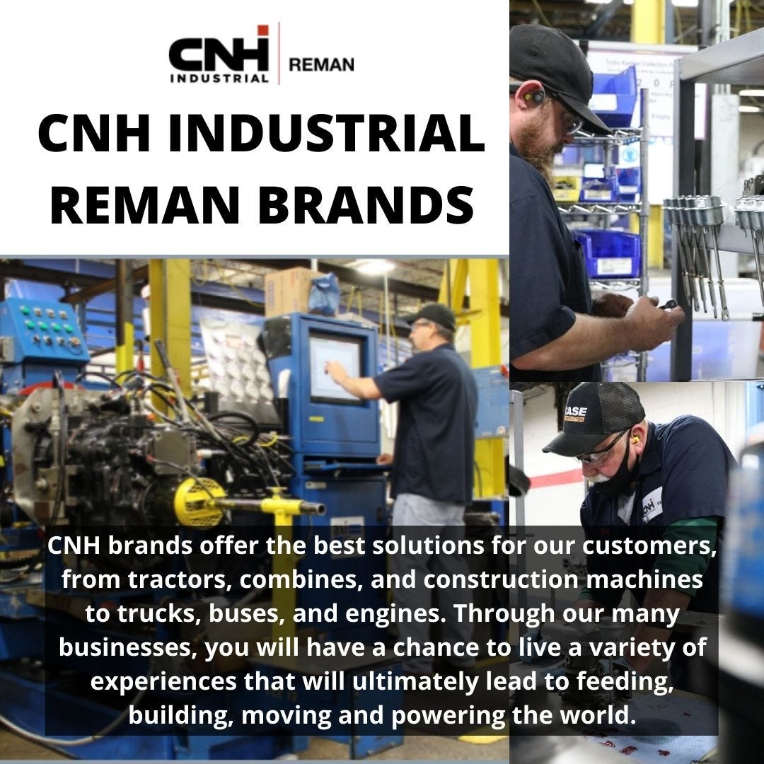 CNH INDUSTRIAL REMAN BRANDS CNH brands offer the best solutions for our ...