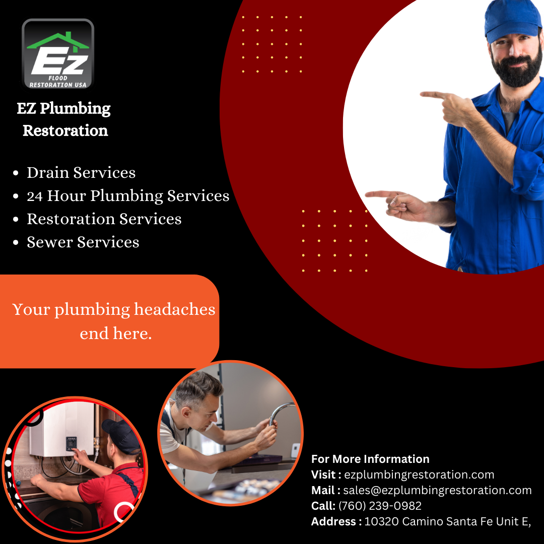 Rapid Response Plumbing: EZ Solutions in El Cajon - EZ Plumbing & Restoration - Medium