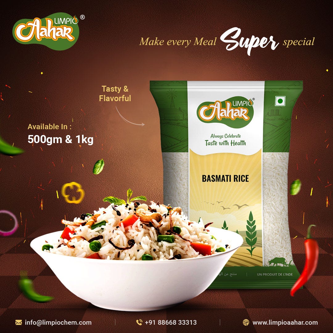 Basmati Rice - Limpio Aahar - Medium