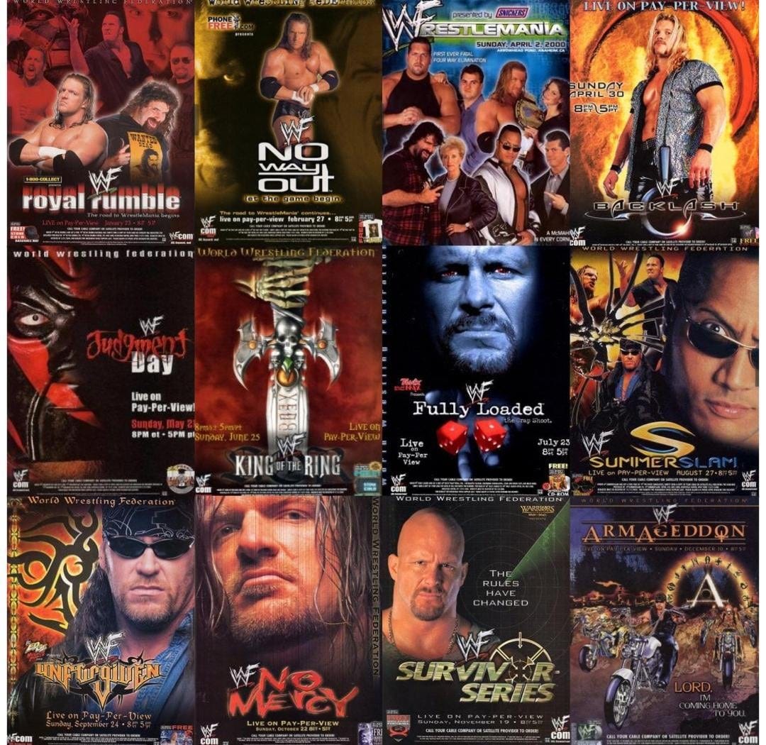 Retro Wrestling: Top 5 WWF PPVs of 2000 (Attitude Era) | by DAR Sports ...