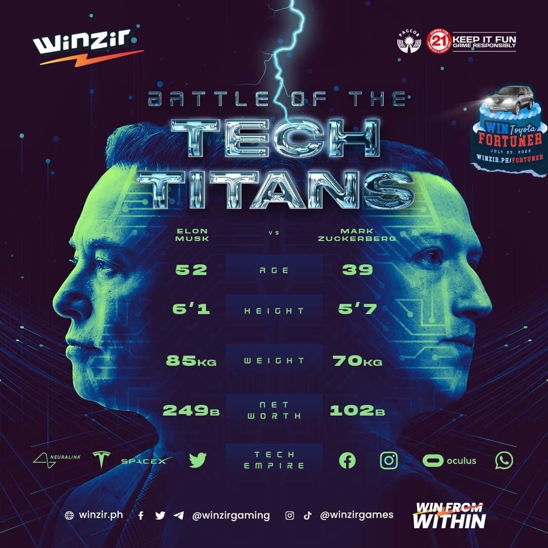 Battle of the Tech Titans is about to in the world of MMA ...