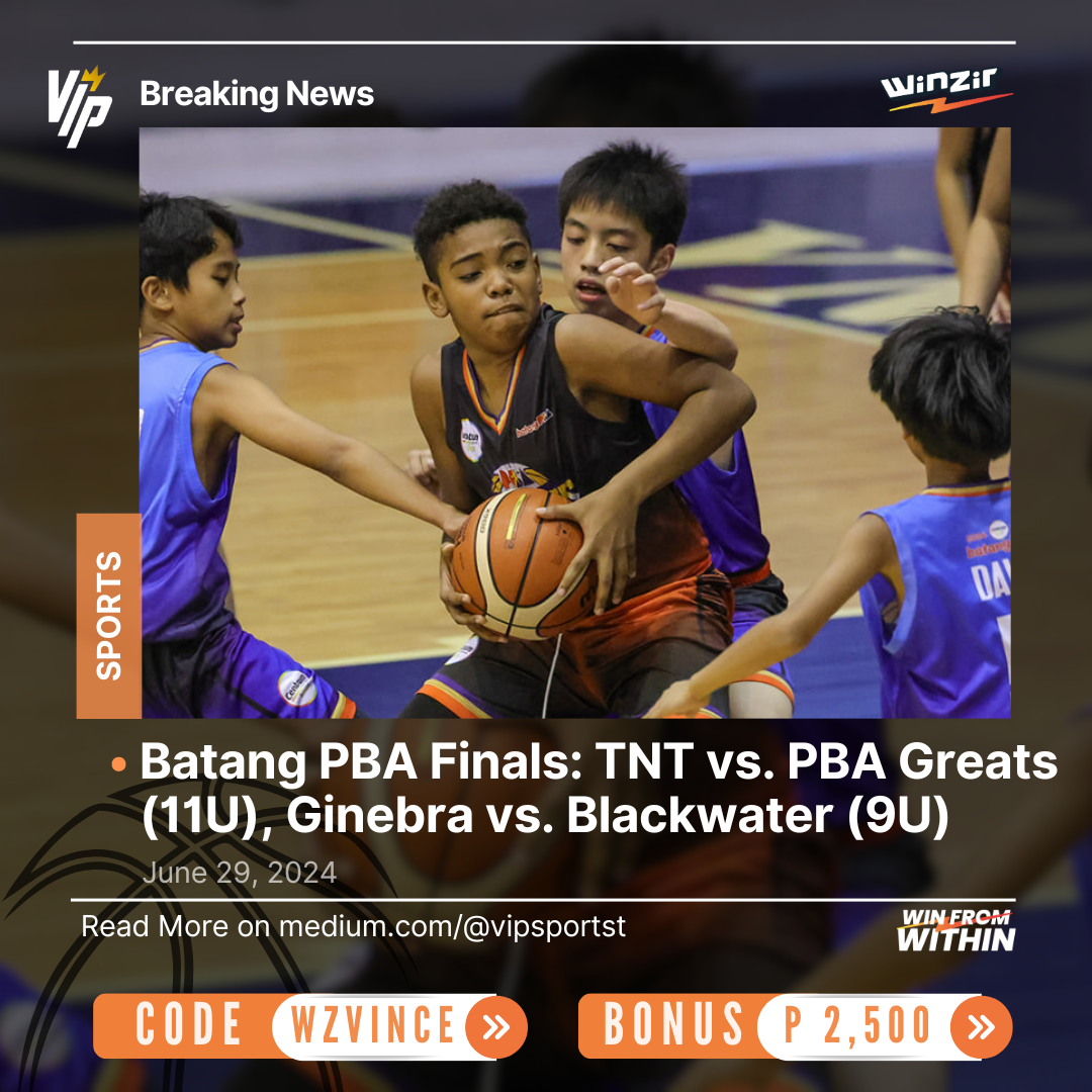 Batang PBA: TNT, PBA Greats Face Off in 11U Final; Ginebra, Blackwater in 9U Showdown | by Vip ...