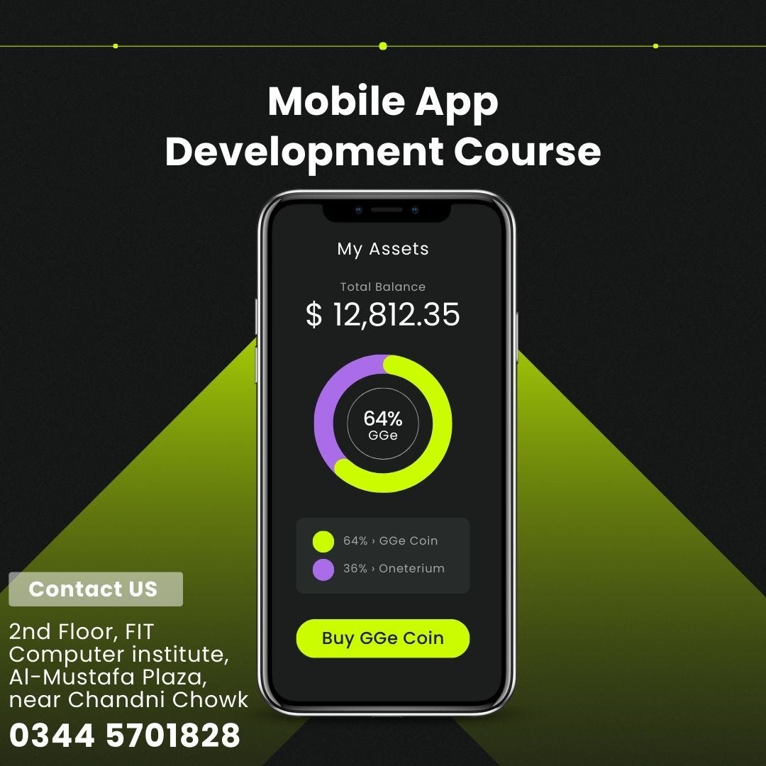 Mobile App Development Course In Rawalpindi - FIT Computer institute ...