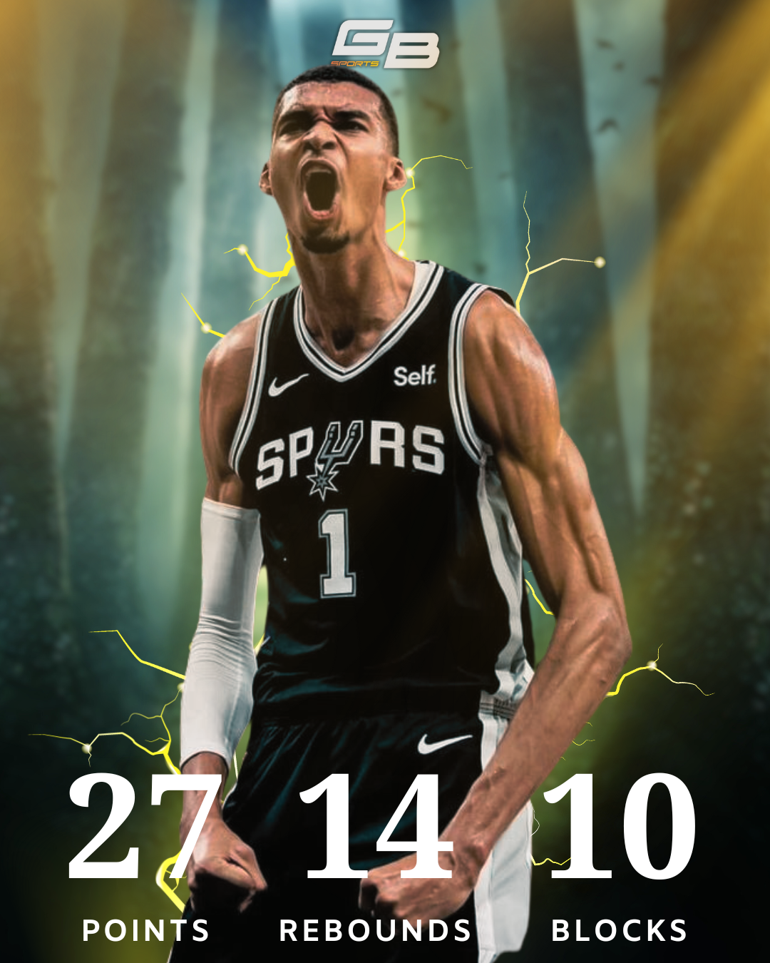 Wemby’s Triple-Double and 10 Blocks Power Spurs Past Raptors! 🤯 ...