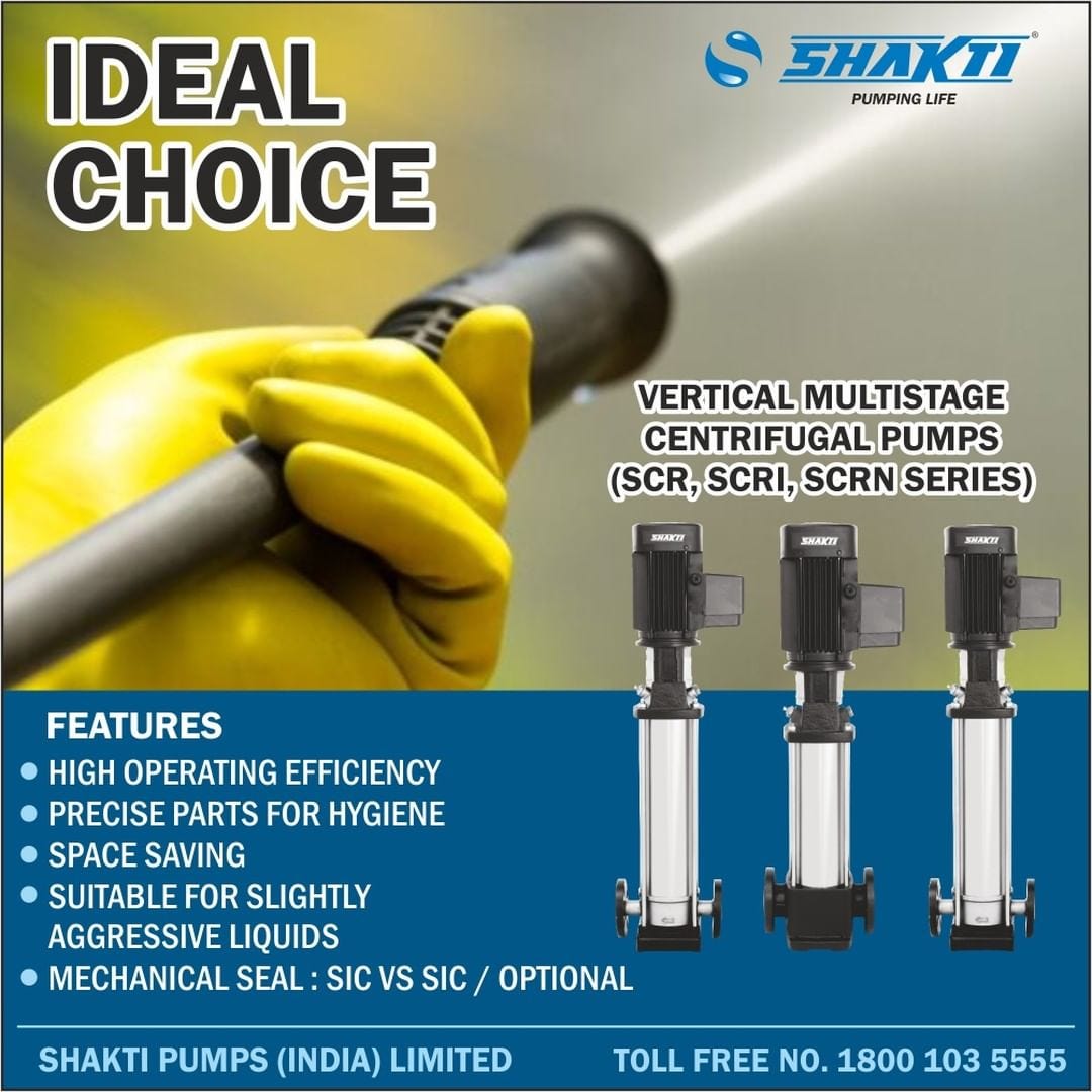 Vertical Multistage Centrifugal Pump Manufacturer and Supplier — Shakti Pumps - Otaku Vibhuti ...