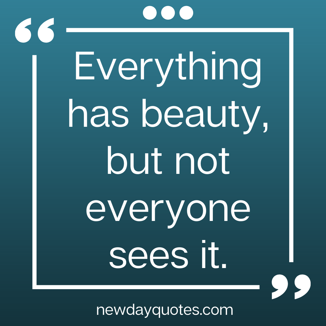 beauty quotes - Newdayquotes Com - Medium